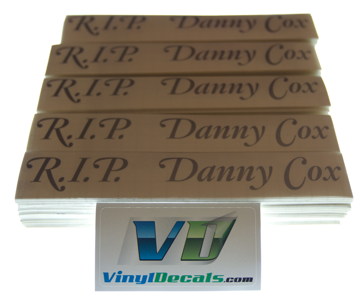 Custom Vinyl Lettering and Die Cut Vinyl Decal and Stickers