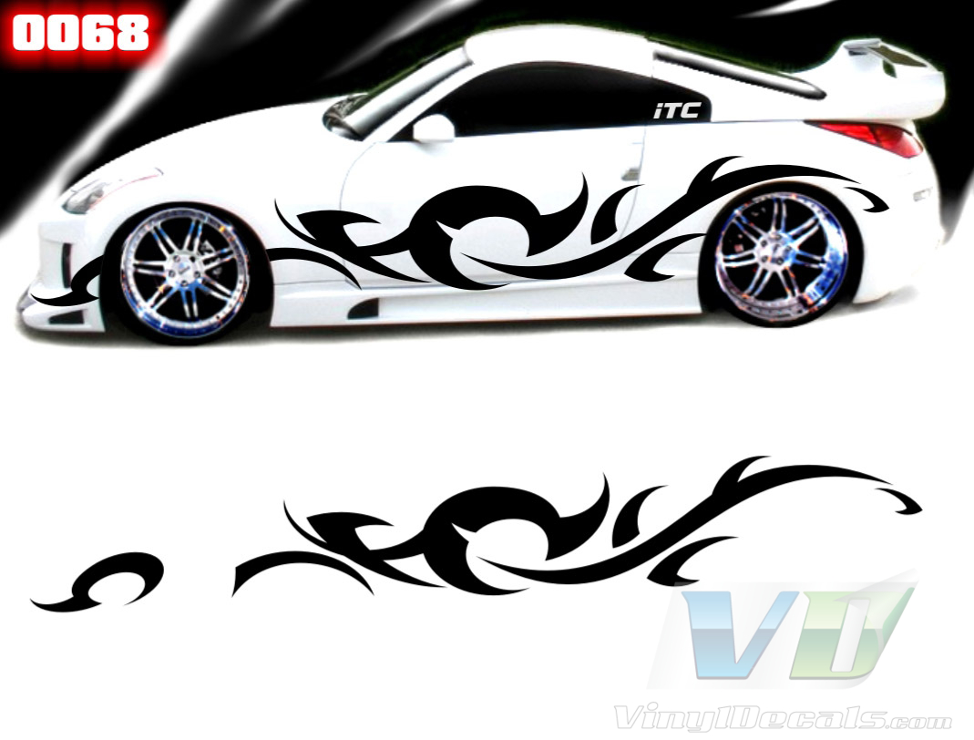 Tribal Style 68 Vinyl Vehicle Graphic Kit